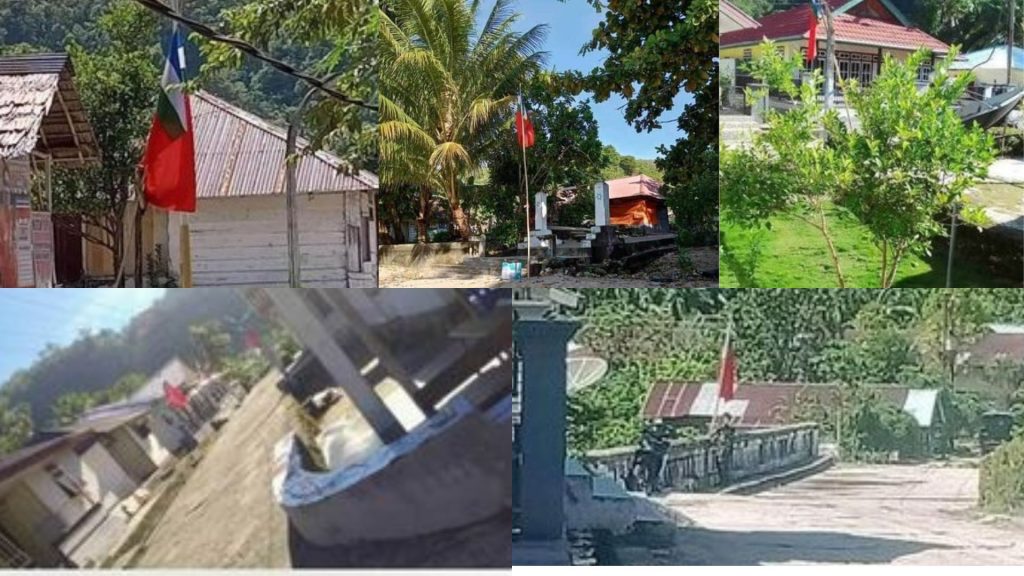 HUT RMS ke-74, Sejumlah Bendera Benang Raja Berkibar di Aboru & Kota ...