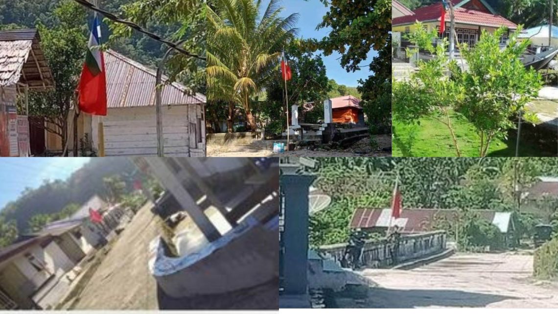 HUT RMS ke-74, Sejumlah Bendera Benang Raja Berkibar di Aboru & Kota ...